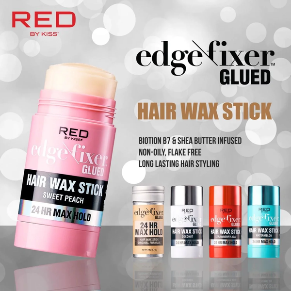 EDGE FIXER 24 HOUR MAX HOLD HAIR WAX STICK - STRAWBERRY ACAI 2.5OZ ...