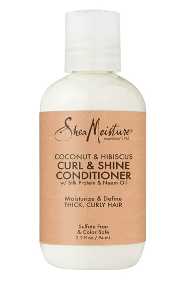 SHEA MOISTURE COCONUT & HIBISCUS SHAMPOO 3.2OZ– Textured Tech