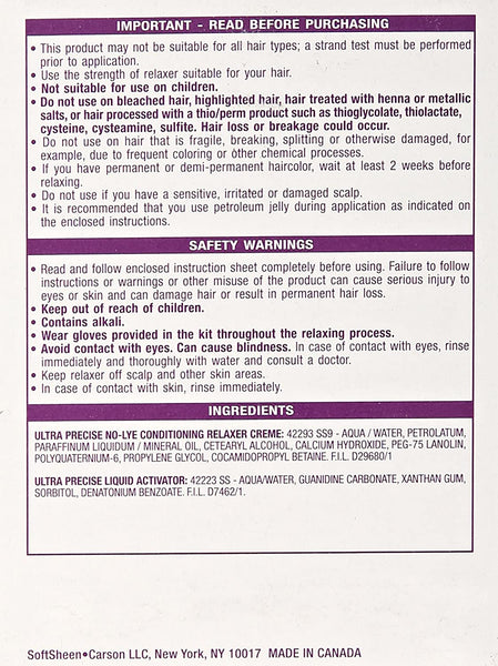 ULTRA PRECISE RELAXER KIT MILD | Textured Tech