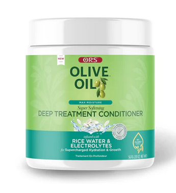 ORS OLIVE OIL DEEP CONDITIONING TREATMENT RICE WATER 20oz | Textured Tech