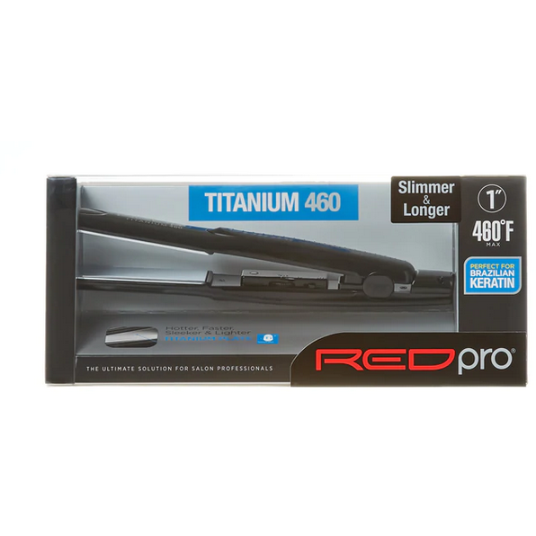 RED PRO TITANIUM FLAT IRON1''– Textured Tech