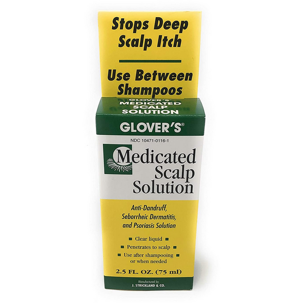 GLOVER'S MEDICATED SCALP SOLUTION 2.5 OZ | Textured Tech