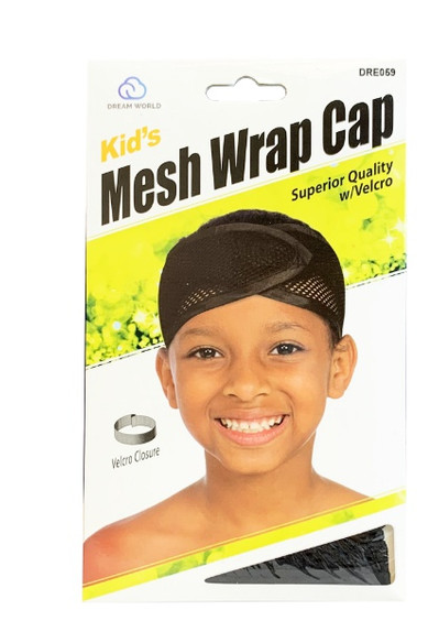 DREAM WORLD KIDS MESH WRAP CAP | Textured Tech