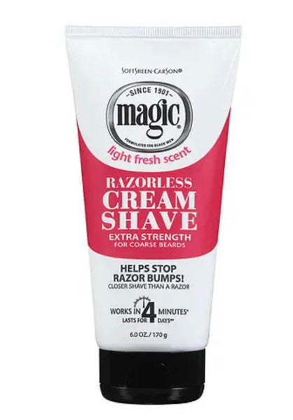 MAGIC SHAVE TUBE EXTRA STRENGTH 6OZ REG | Textured Tech